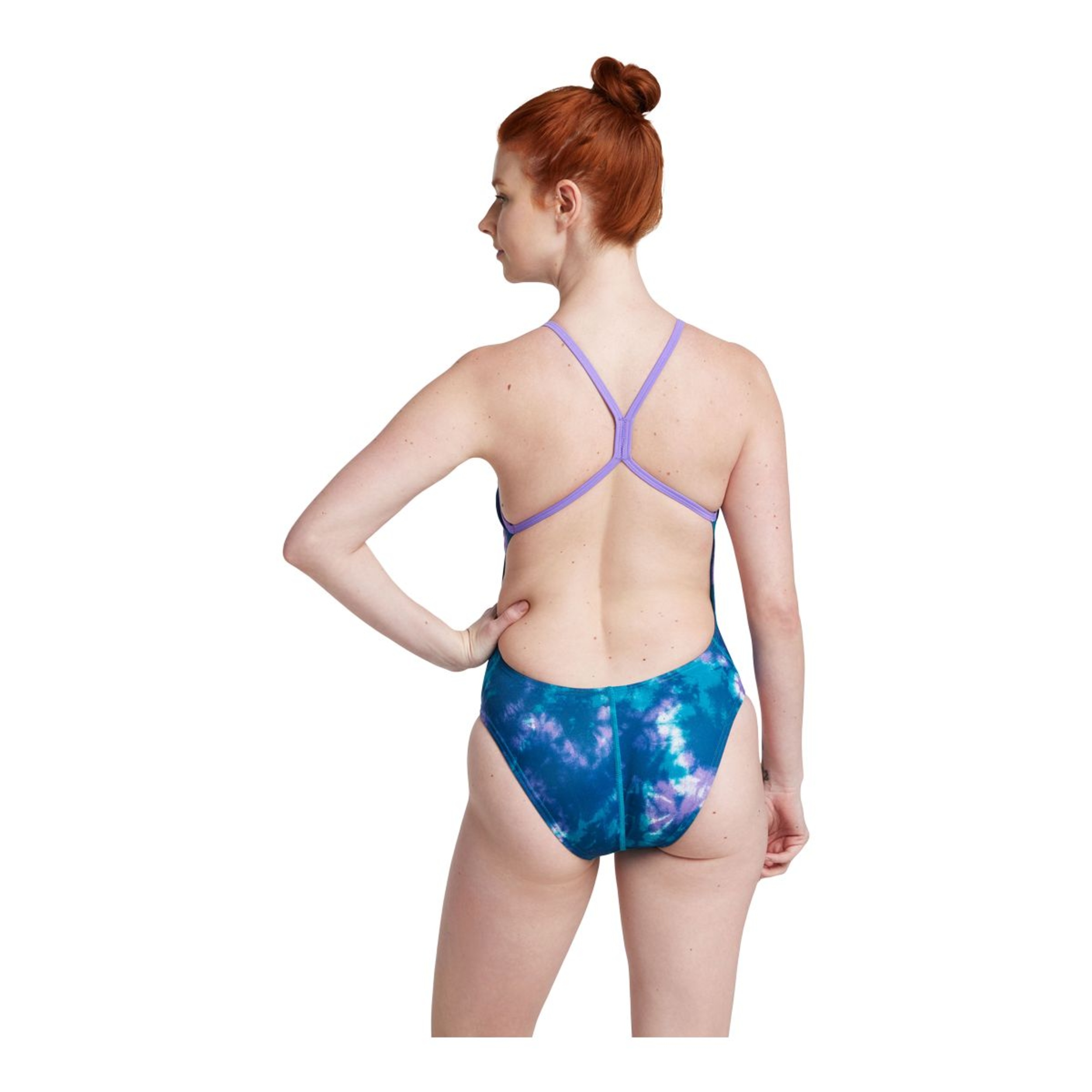 Speedo Womens Printed One Back Swimsuit Sportchek