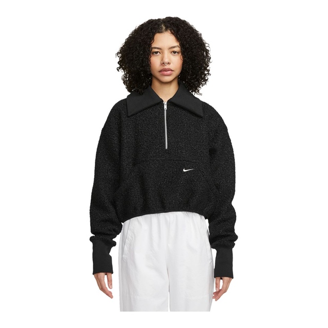 Nike Women's Collection Sherpa 1/2 Zip Long Sleeve Top | SportChek