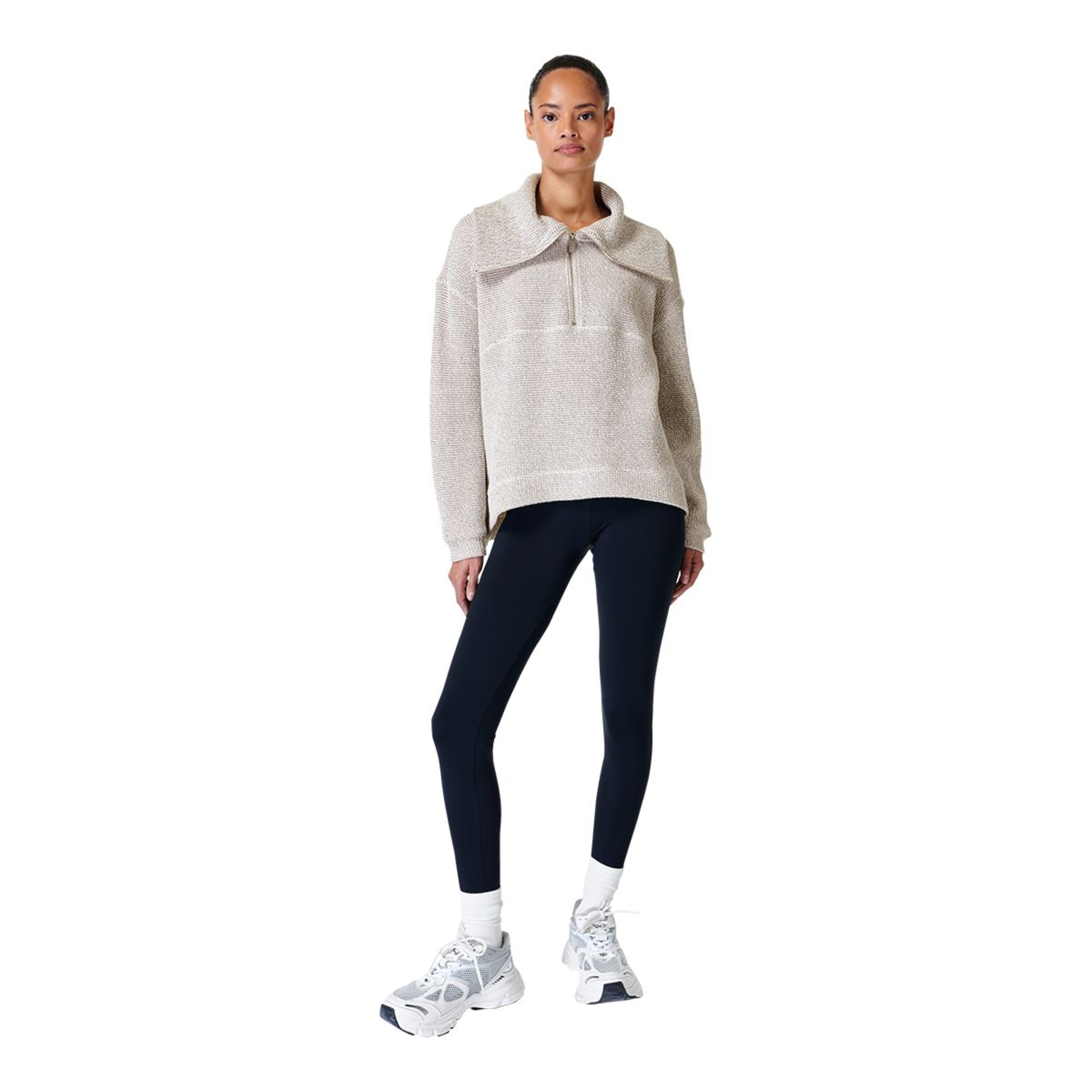 Sweaty Betty Women's Restful Boucle 1/2 Zip Sweatshirt | SportChek