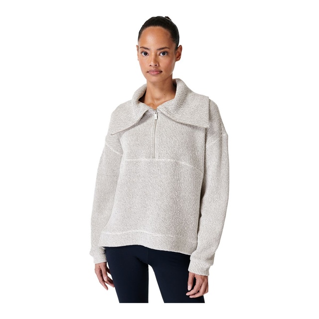Sweaty Betty Women's Restful Boucle 1/2 Zip Sweatshirt | SportChek