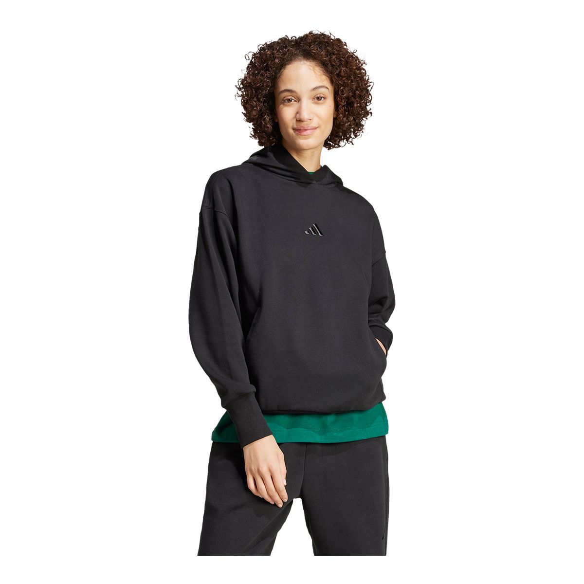 adidas Women's Sportswear All SZN Boyfriend Pullover Hoodie | SportChek