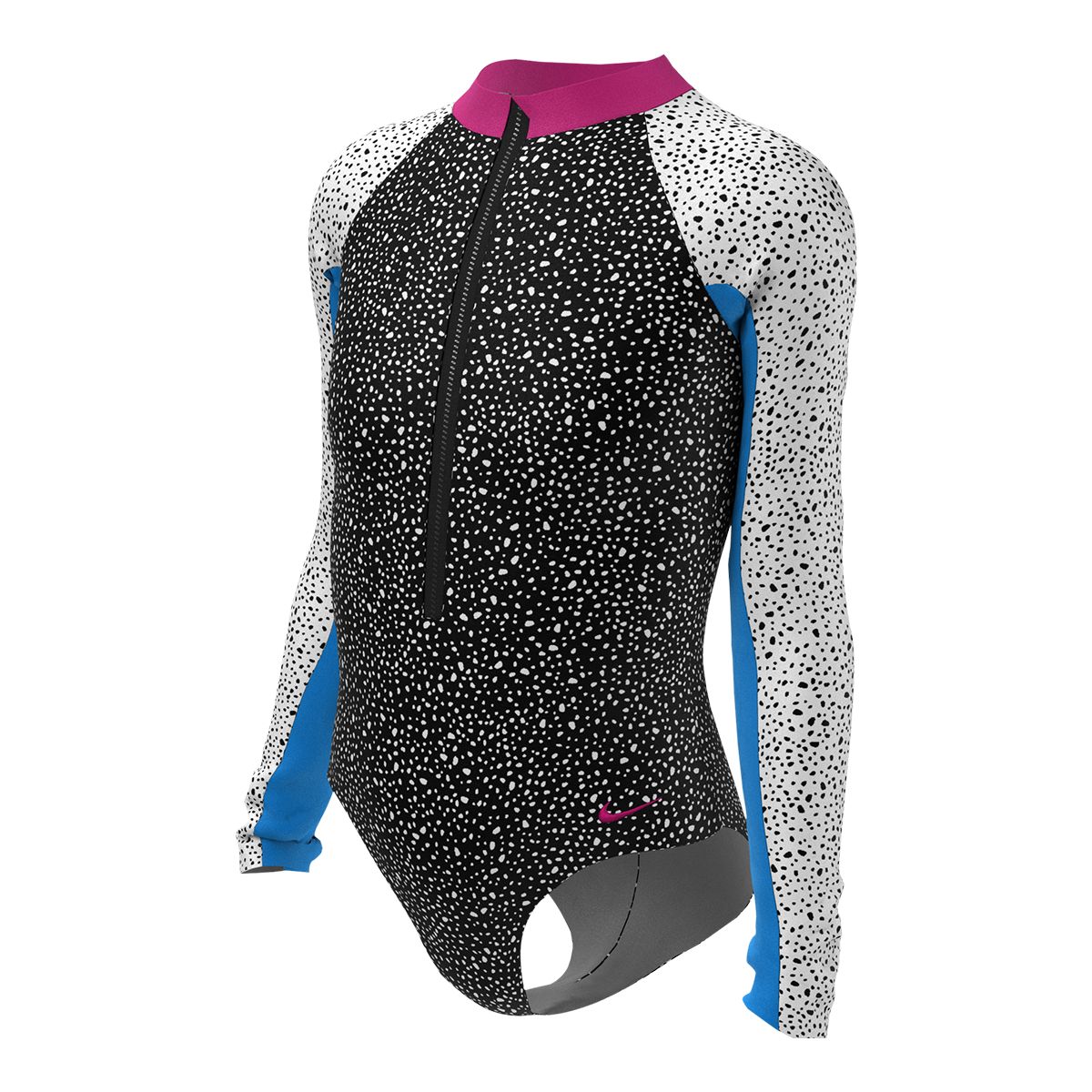 Nike Girls' Waterdots Long Sleeve One Piece Swimsuit | SportChek