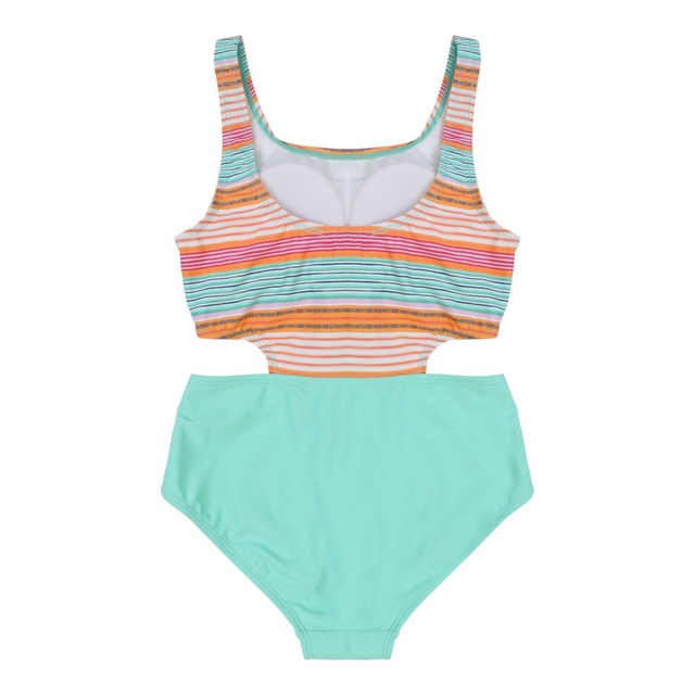 Mandarine Girls' Kauai Island Open Side One Piece Swimsuit | SportChek