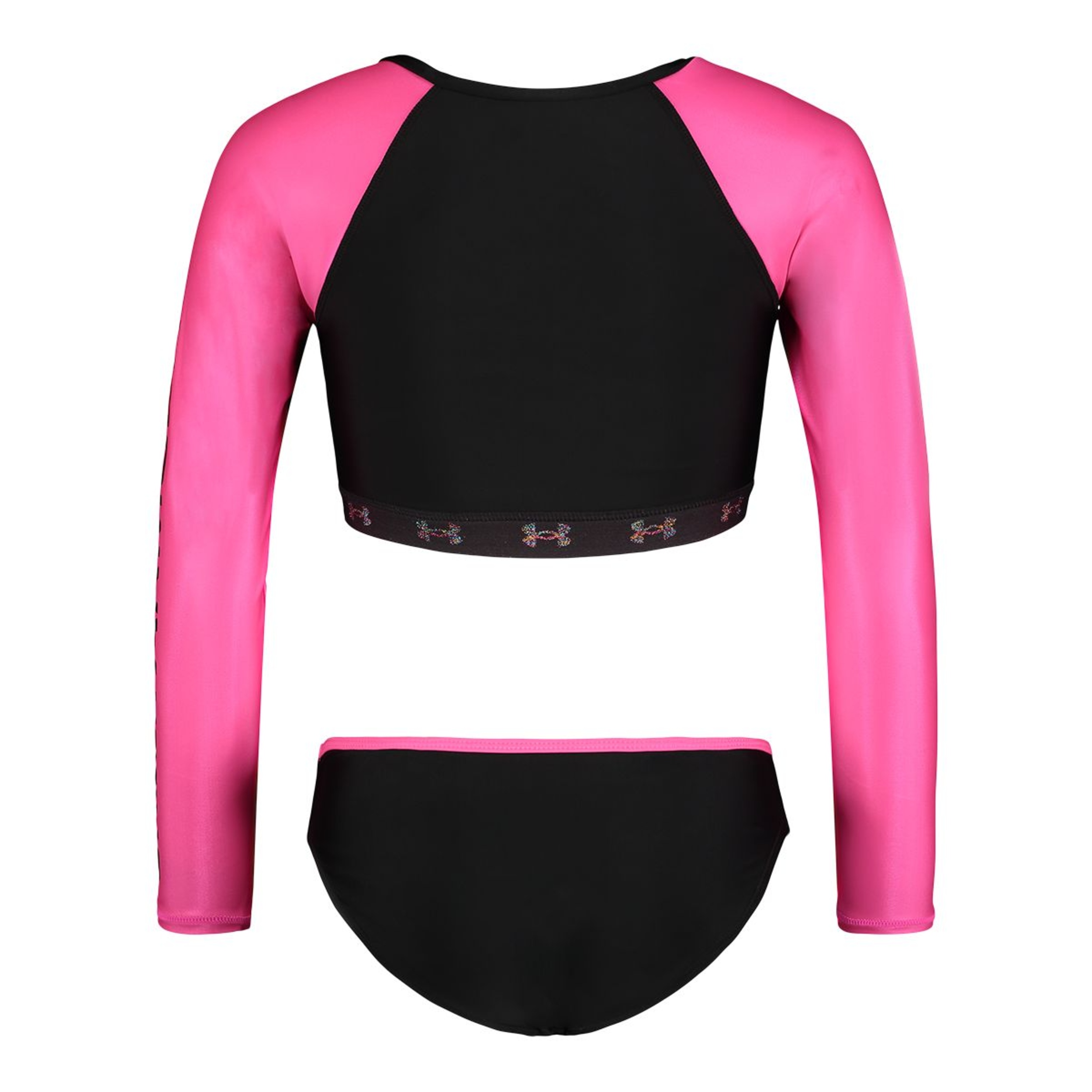 Under Armour Girls' Long Sleeve Crop Rashguard Set | SportChek