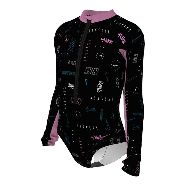 Nike Girl's Logo Toss Long Sleeve One Piece | SportChek