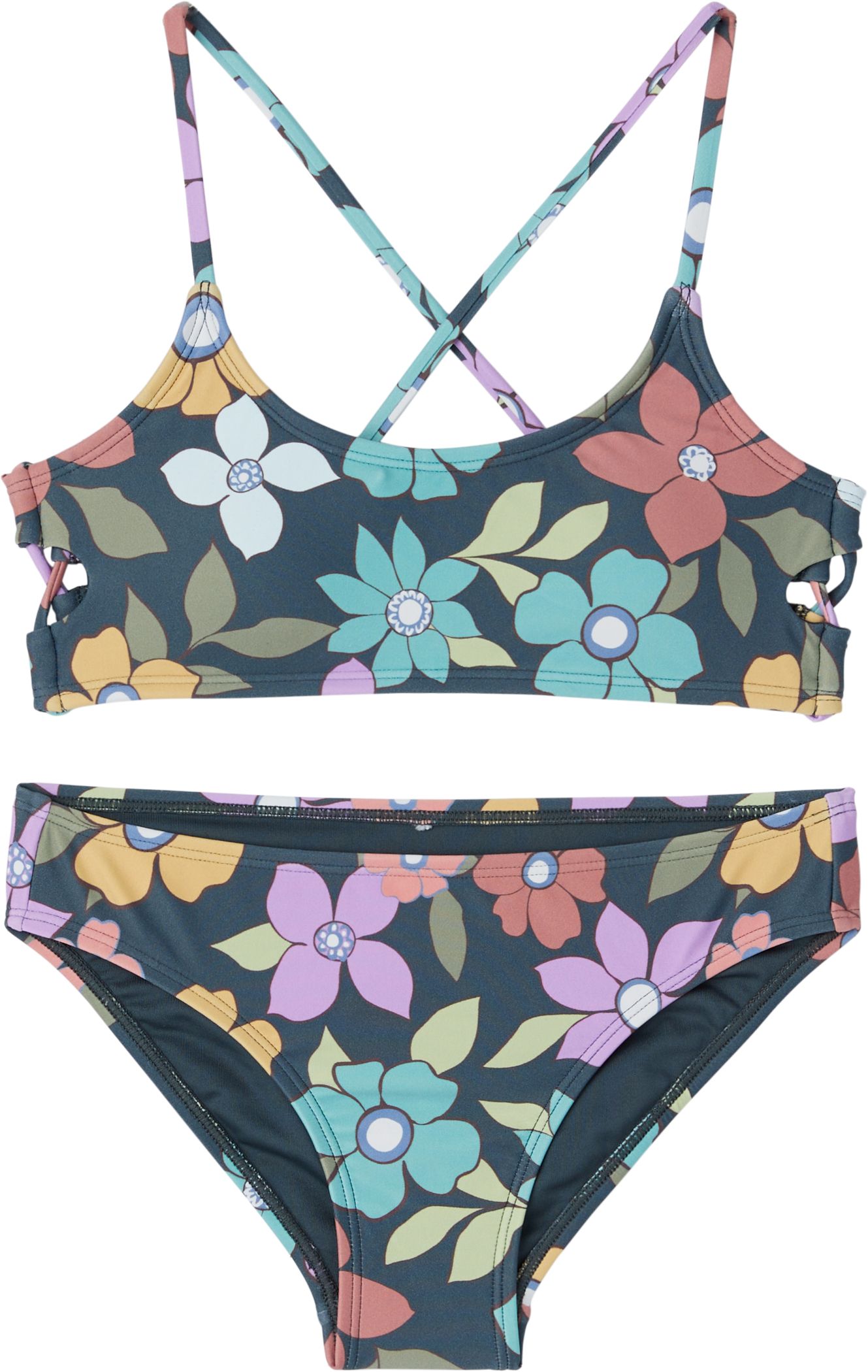 O'Neill Girls' Layla Floral Bralette Swim Set | SportChek