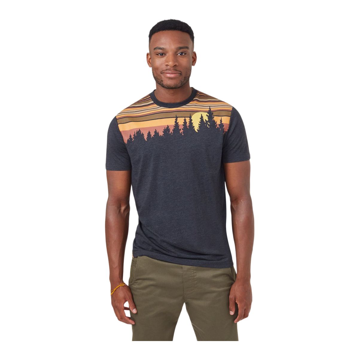tentree Men's Retro Juniper T Shirt | Atmosphere