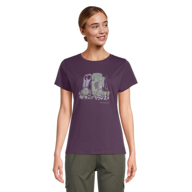 Woods Women's Cayley Pack Your Pack T Shirt | SportChek