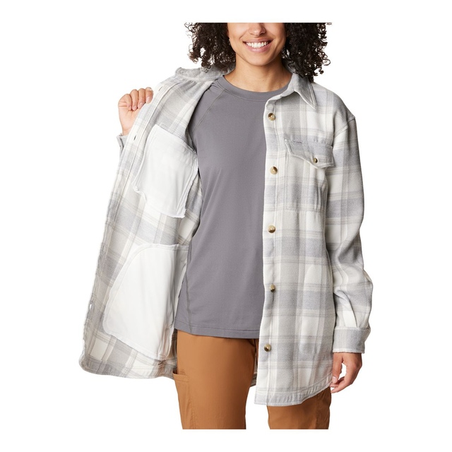 Columbia Women's Calico Basin Long Sleeve Shacket | SportChek