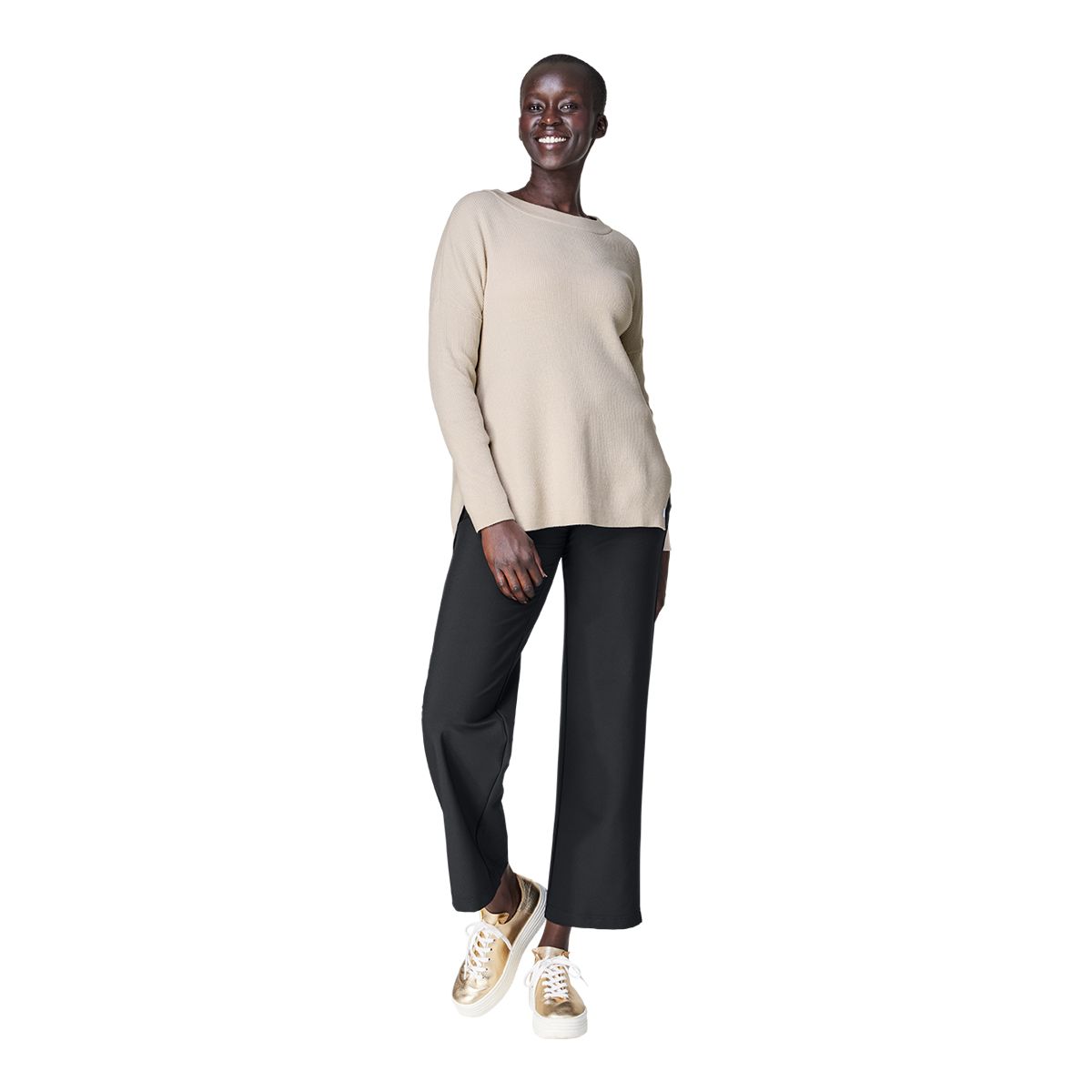 FWD Women's Friday Layering Knit Crew Top | SportChek
