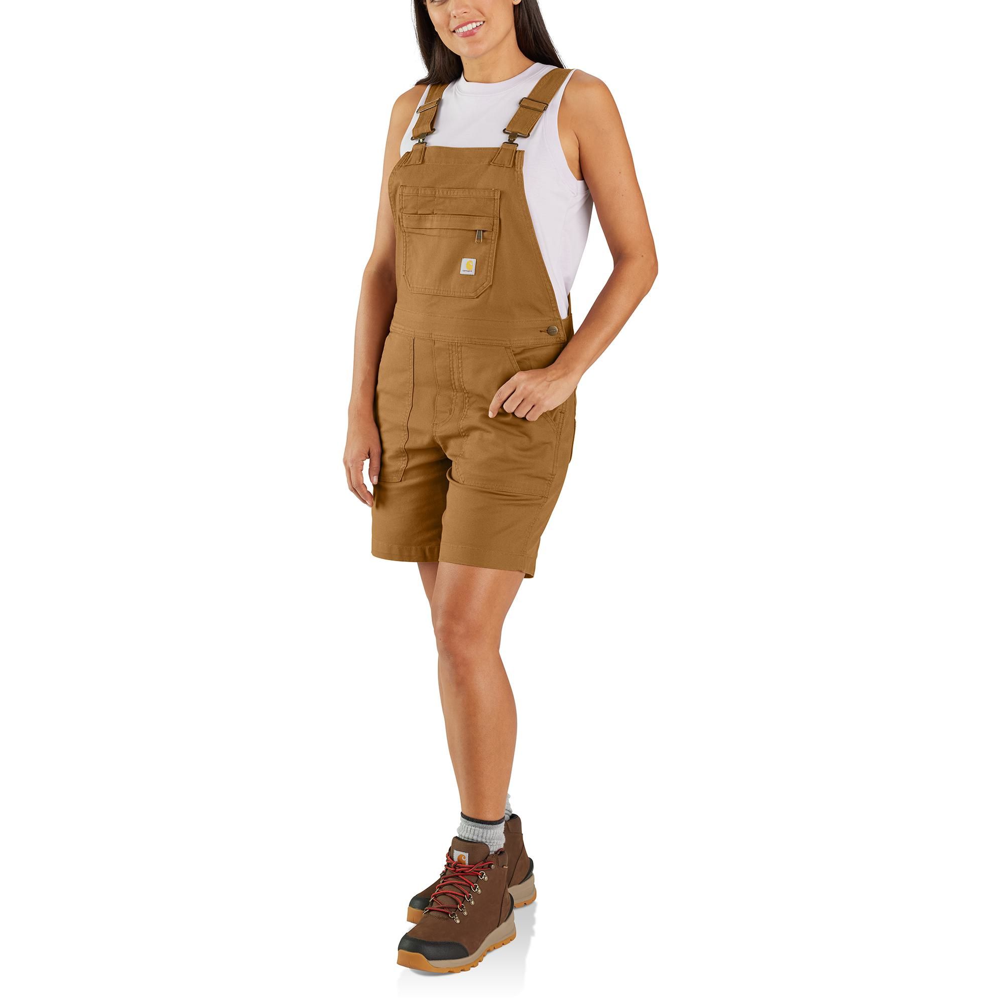 Carhartt Women's Stretch Canvas Shortalls | SportChek