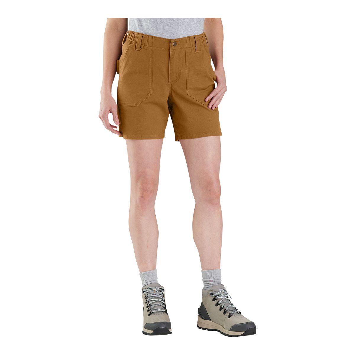 Carhartt Women's Rugged Flex Relaxed Fit Canvas Work Shorts | SportChek