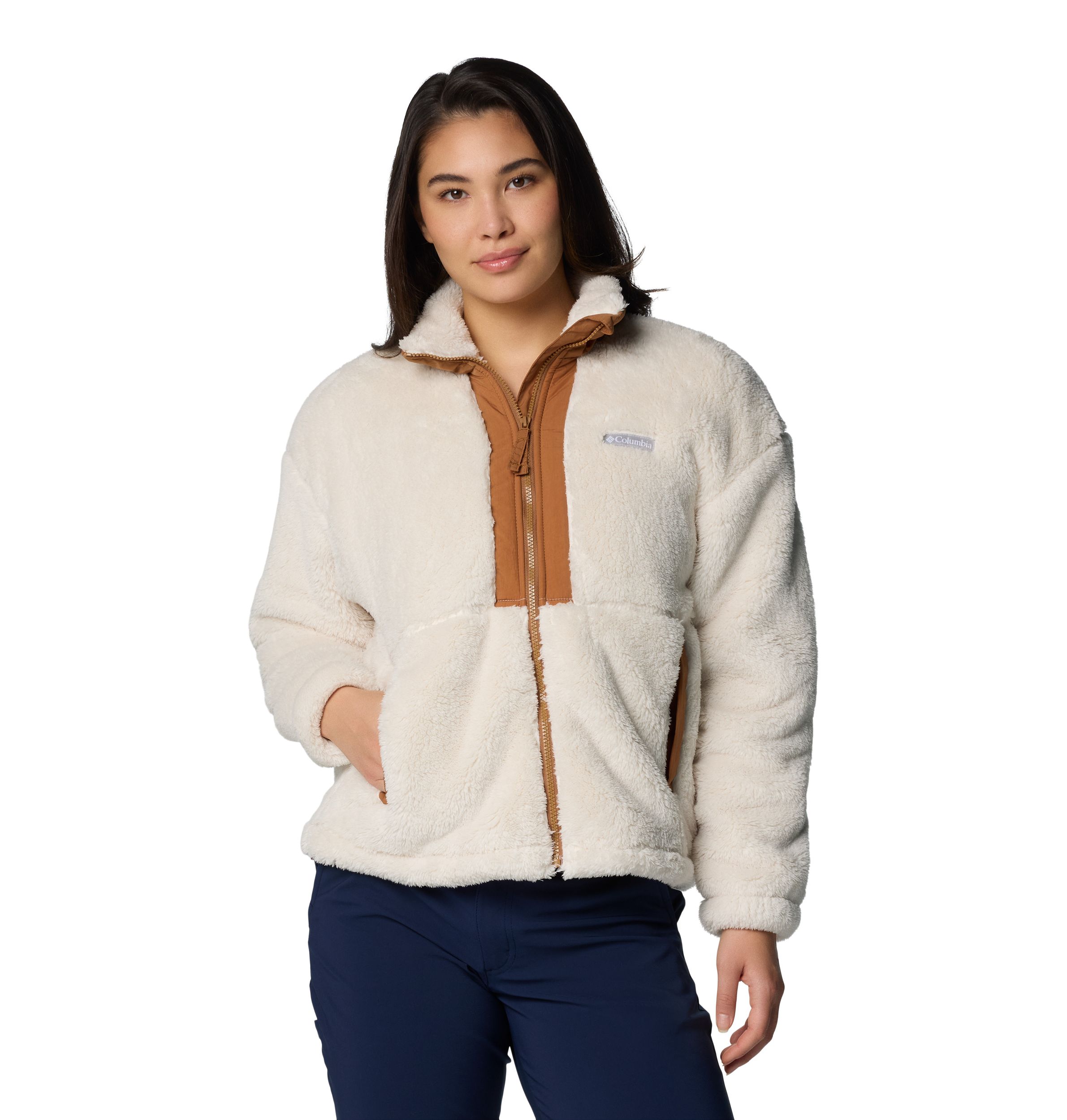 Columbia Women's Boundless Discovery Sherpa Full Zip Long Sleeve Top ...