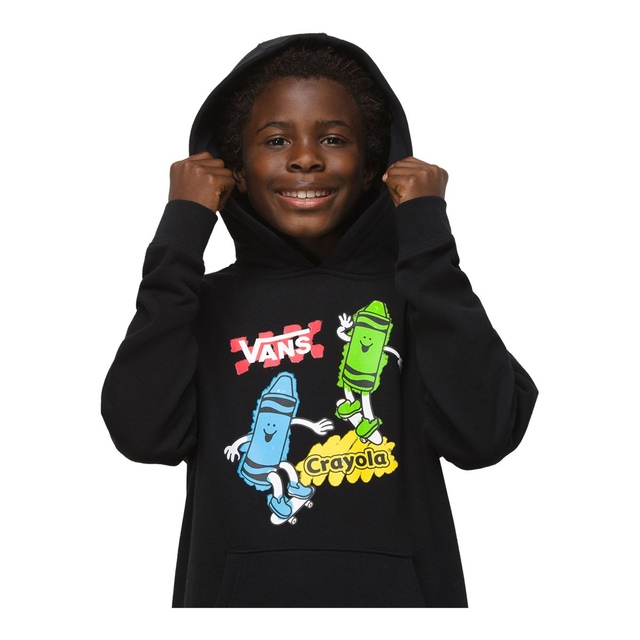 Vans x Crayola Boys' Hoodie, Kids', Pullover, Kangaroo Pocket | SportChek