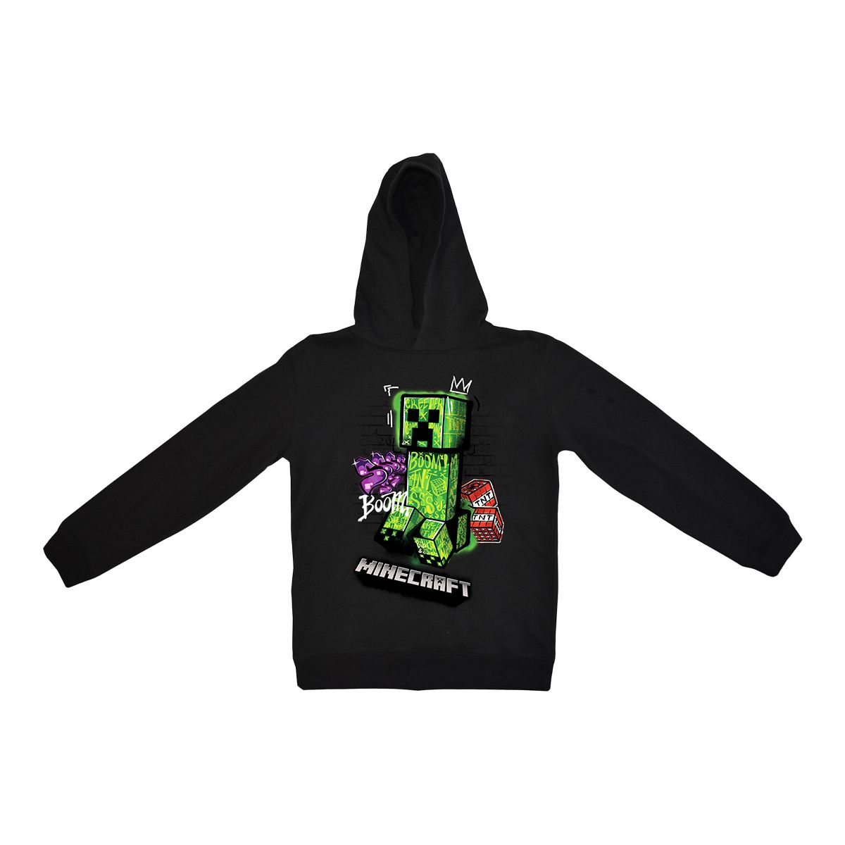 Character Minecraft Spray Paint Pullover Hoodie | SportChek