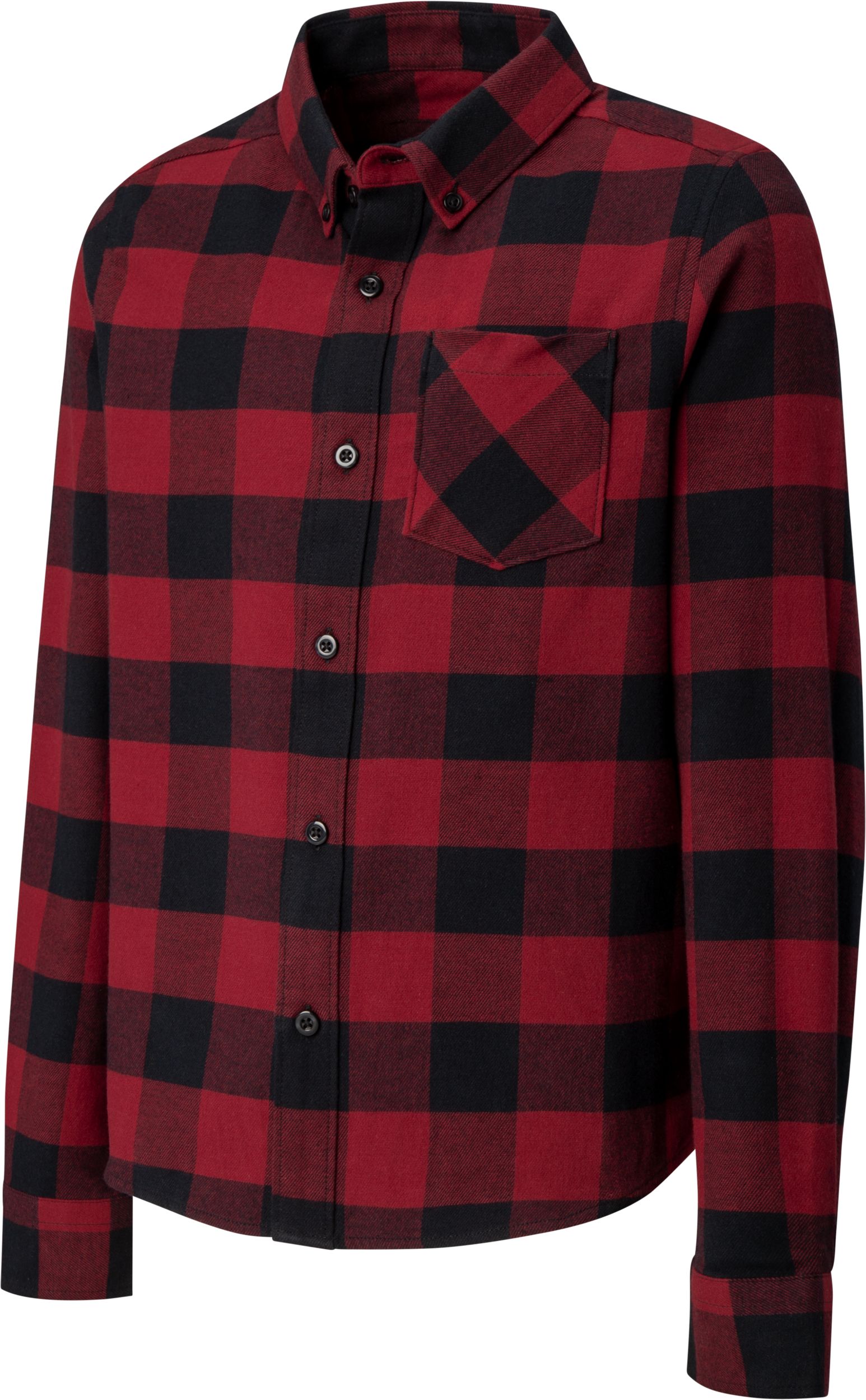 Ripzone Boys' Ghost Button Up Plaid Long Sleeve Shirt | SportChek