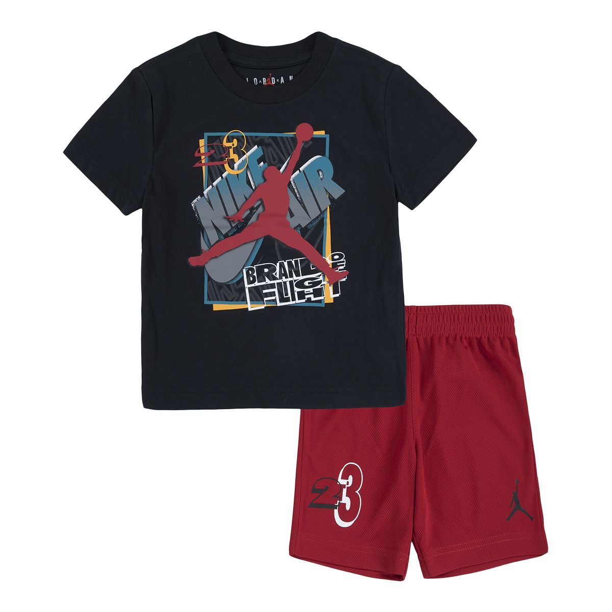Jordan Boys' Toddler Jumpman Tour T Shirt And Shorts Set | SportChek