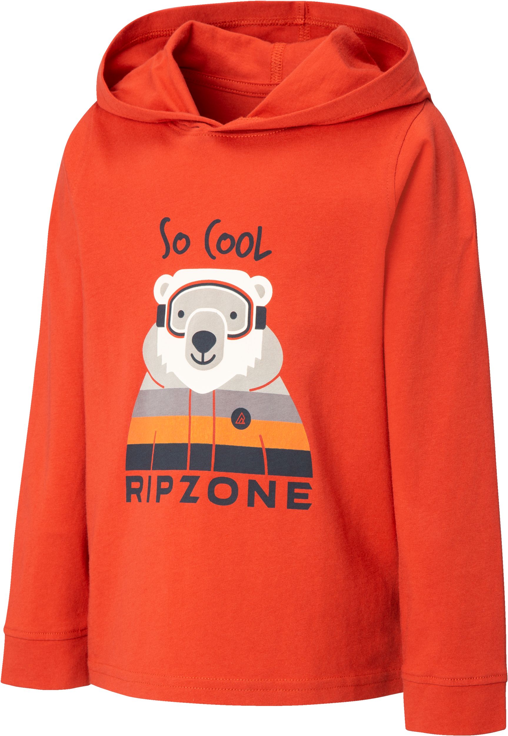 Ripzone Toddler Boys’ 2-6 Ralph Graphic Hooded Long Sleeve Shirt ...