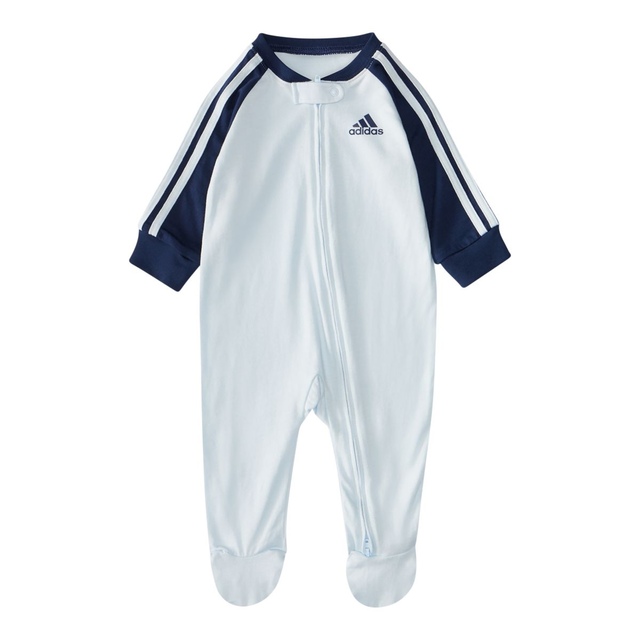 adidas Infant Boys' Zip Raglan Footie Coverall | SportChek