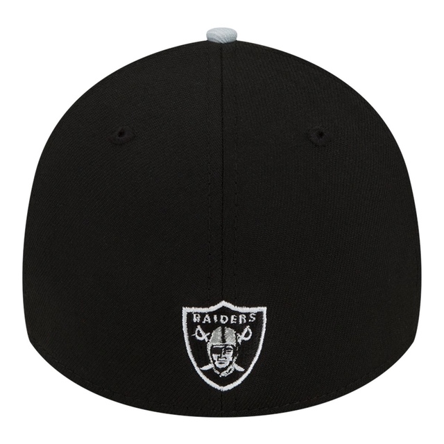 Las Vegas Raiders New Era Draft 39THIRTY Stretch Fit Adjustable Hat ...
