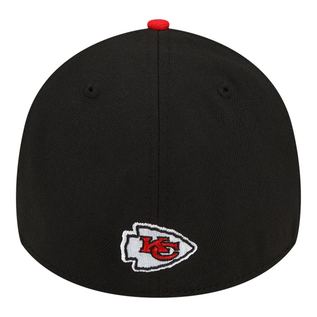 Kansas City Chiefs New Era Draft 39THIRTY Stretch Fit Adjustable Hat ...
