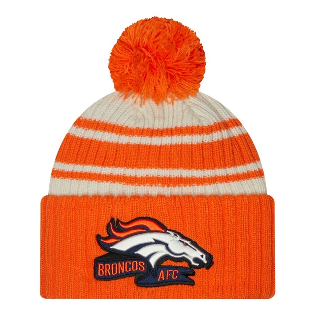 Denver Broncos New Era Sideline Pom Knit Hat | SportChek