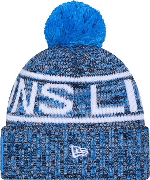 New Era Detroit Lions Sideline Sport Knit Hat - NFL Sideline Cold ...