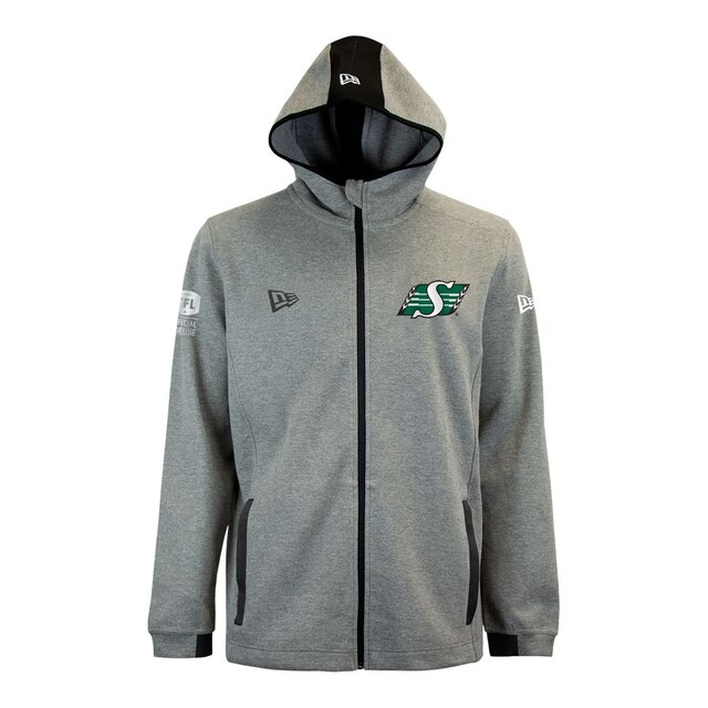 Saskatchewan Roughriders New Era Carbon Full Zip Hoodie | Sportchek