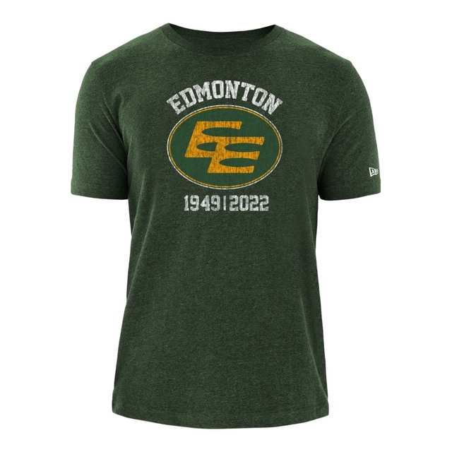 Edmonton Elks New Era Throwback Bi-Blend T Shirt | SportChek