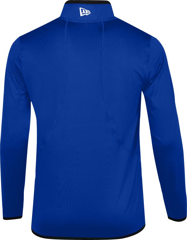 Winnipeg Blue Bombers New Era Men's Prime 1/4 Zip Long Sleeve Top ...