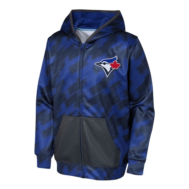 Youth Toronto Blue Jays MLB Ticker Tape Full Zip Hoodie | SportChek