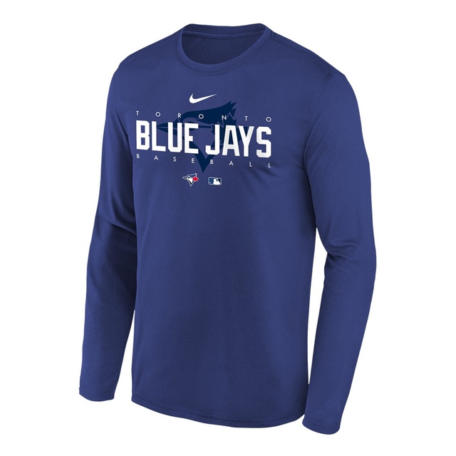 Youth Toronto Blue Jays Nike Dri-FIT Legend Team Issue Long Sleeve ...