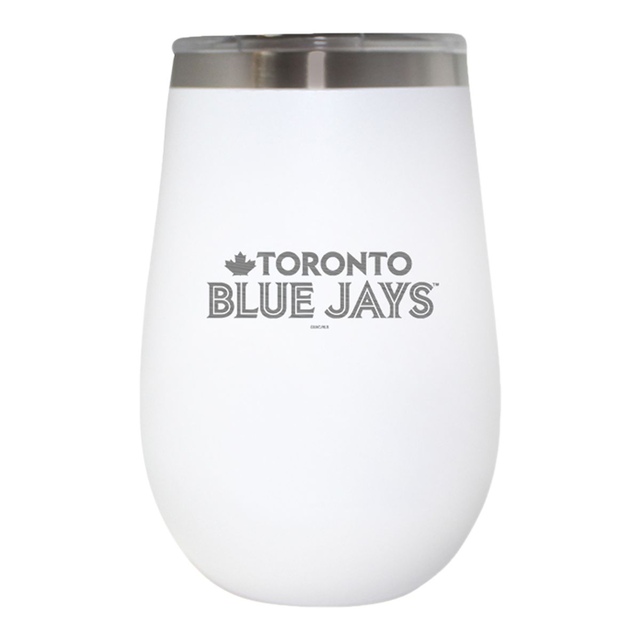 Toronto Blue Jays Namaka 12 oz Wordmark Logo Wine Tumbler | SportChek