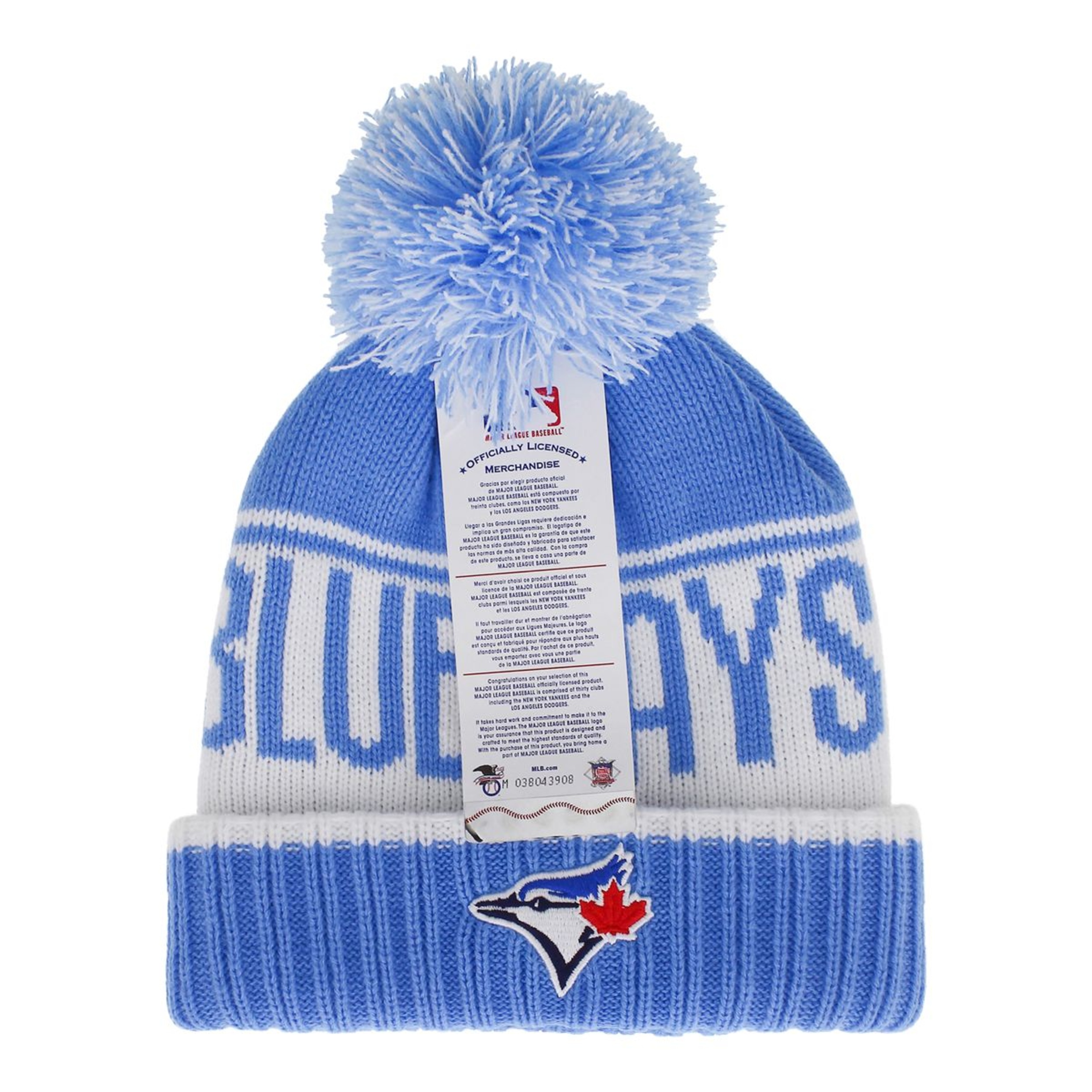 Toronto Blue Jays Gertex Heavy Knit Cuffed Pom Knit Cap | SportChek