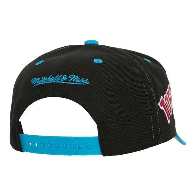 Toronto Blue Jays Mitchell & Ness Overbite Pro Snapback Coop Cap ...