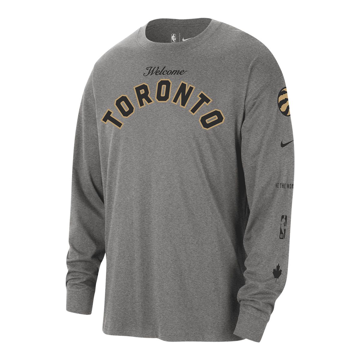 Toronto Raptors Nike City Edition M90 Long Sleeve Shirt | SportChek