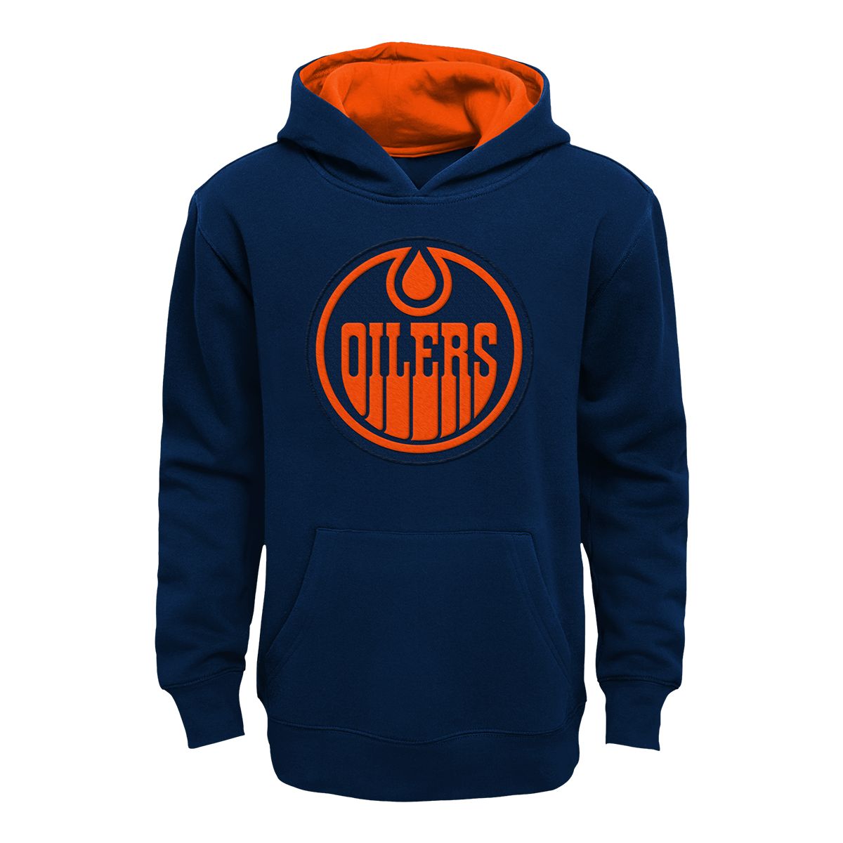 Youth Edmonton Oilers Prime Pullover Fleece Hoodie | SportChek