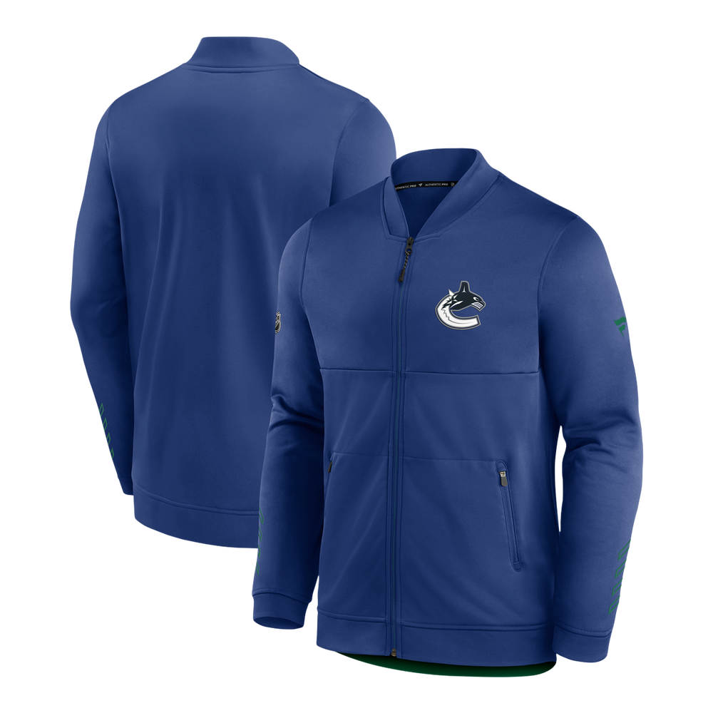 Vancouver Canucks Fanatics Locker Room Full Zip Fleece Jacket | Sportchek