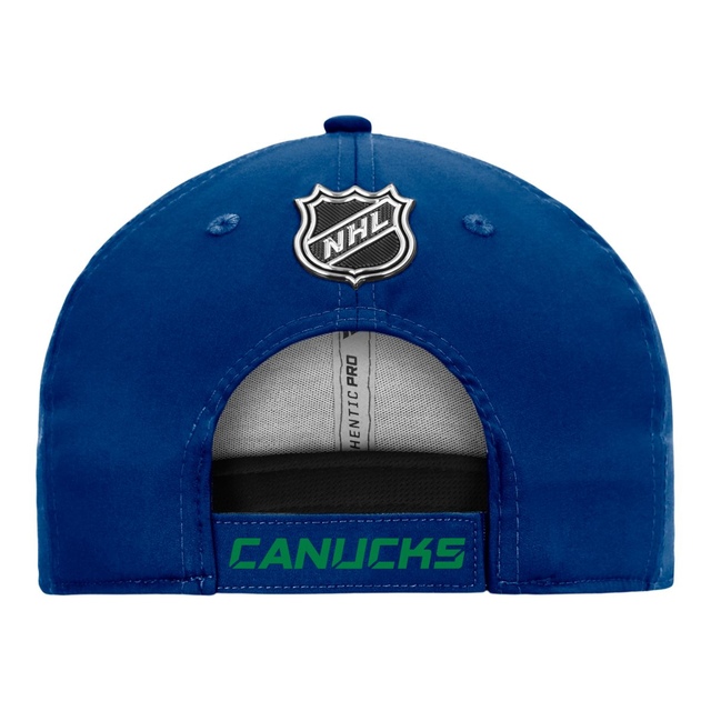 Vancouver Canucks Fanatics Locker Room Structured Adjustable Hat, NHL ...