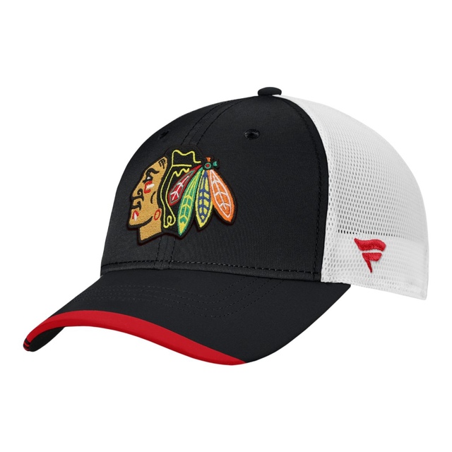 Chicago Blackhawks Fanatics Locker Room Adjustable Hat, NHL, Hockey ...