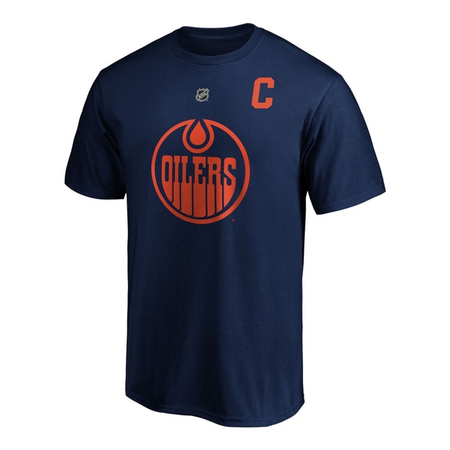 Edmonton Oilers Fanatics Connor McDavid Player Third T Shirt | SportChek