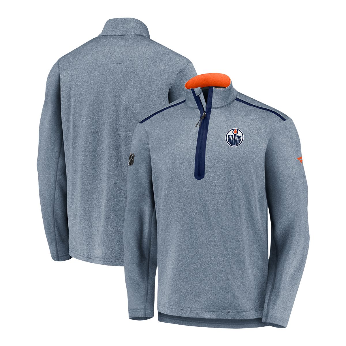 Edmonton Oilers Fanatics Authentic Pro Travel 1/4 Zip Top | SportChek