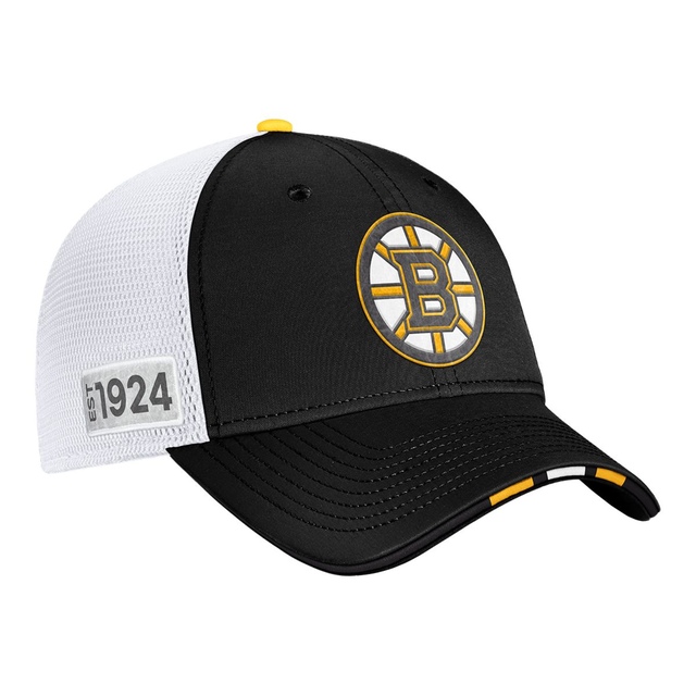 Boston Bruins Fanatics Authentic Pro Draft Trucker Hat, NHL, Hockey ...