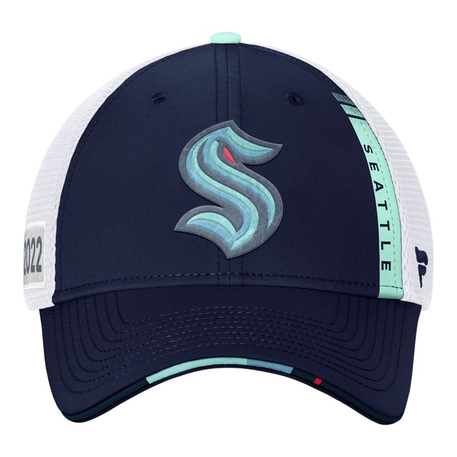 Seattle Kraken Fanatics Authentic Pro Structured Draft Trucker Hat, NHL ...