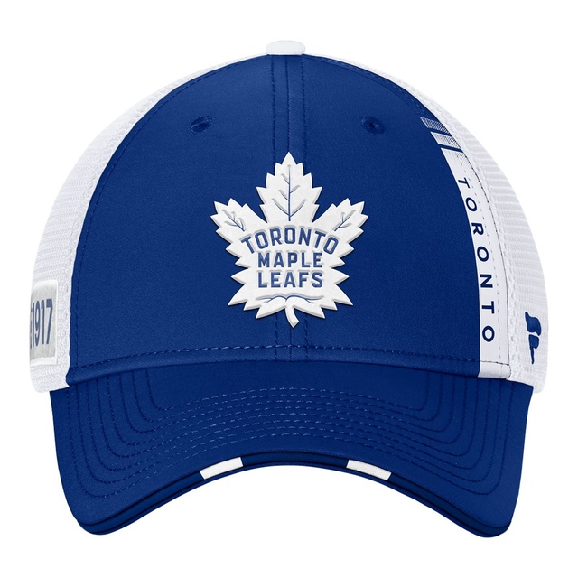 Toronto Maple Leafs Fanatics Authentic Pro Structured Draft Trucker Hat ...