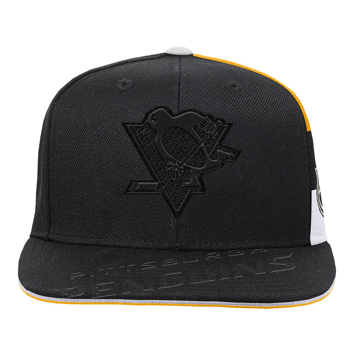 Youth Pittsburgh Penguins Outerstuff Face Off Structured Adjustable Cap ...