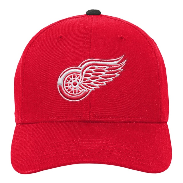 Youth Detroit Red Wings Outerstuff Precurve Snapback Cap | SportChek