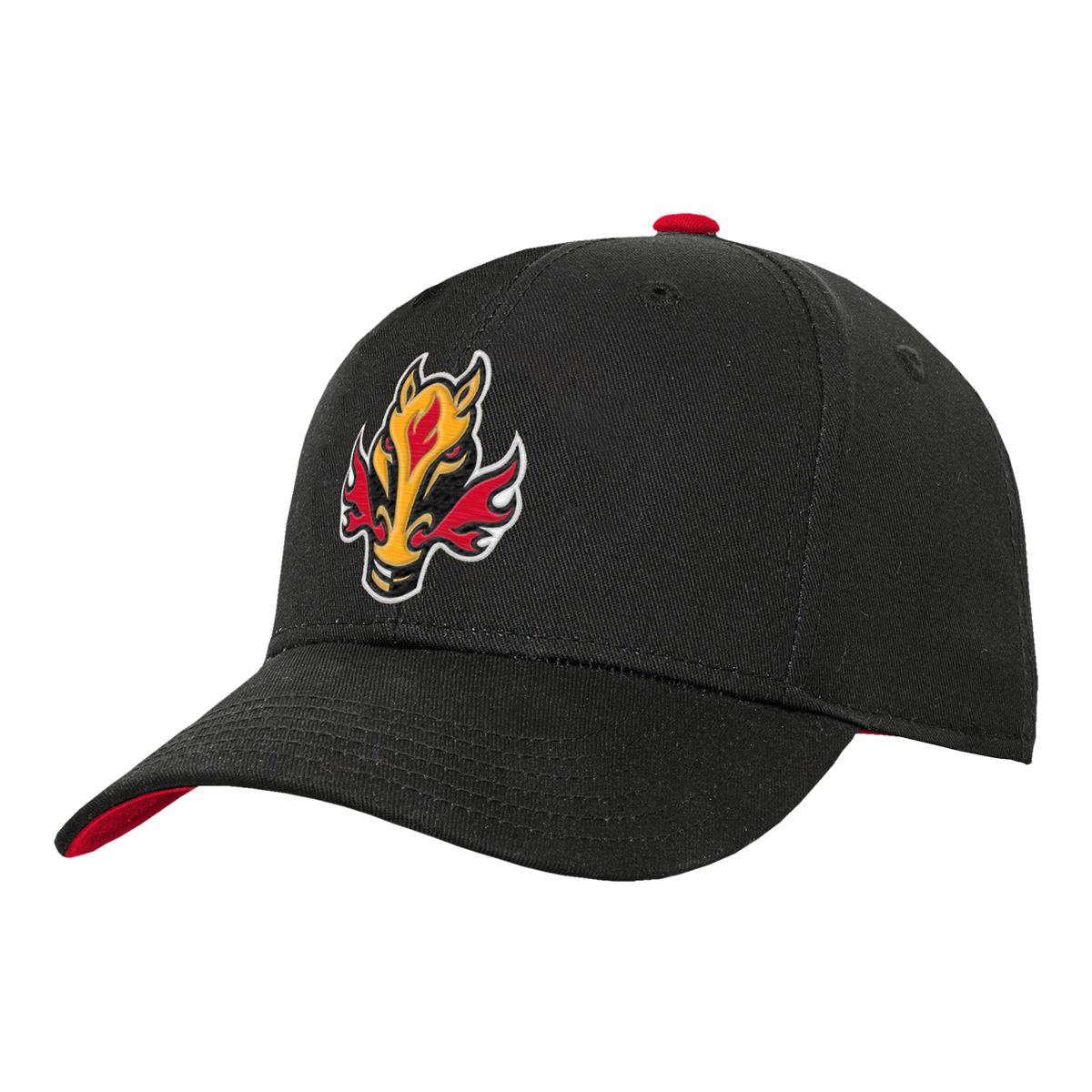 Youth Calgary Flames Outerstuff 3RD Precurve Snapback Cap | SportChek