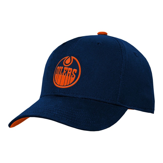 Youth Edmonton Oilers Outerstuff 3RD Precurved Snapback Cap | SportChek