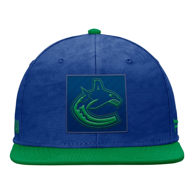Vancouver Canucks Fanatics Alternate Authentic Pro Rink Snapback Cap ...